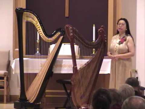 Joy Yu Hoffman - About the Kong Hou (Chinese Harp) - YouTube