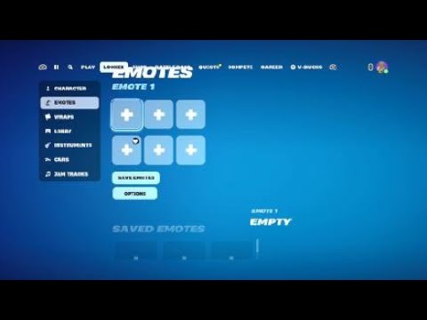All my Emotes! Emote locker Tour - YouTube