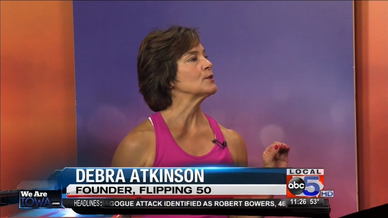 Debra Atkinson on ABC 5 Des Moines | Keep Muscle As You Age - YouTube