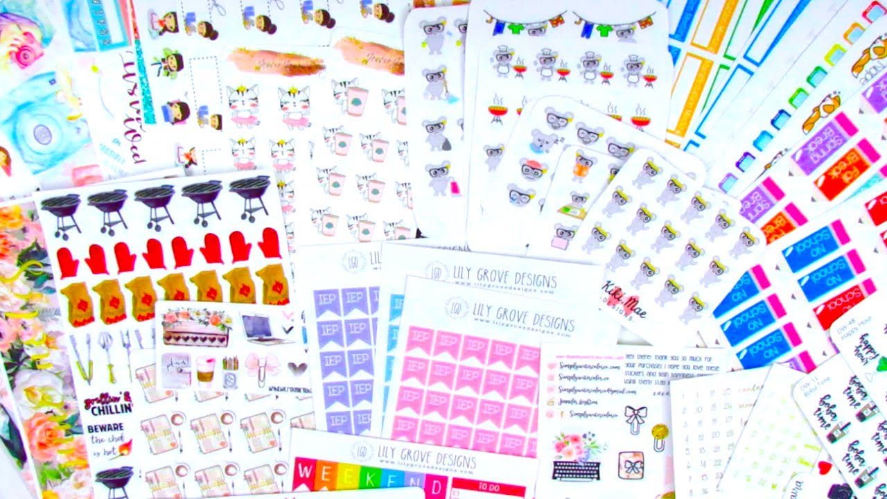 Sticker Haul ft: Love Shaira, My Newest Addiction, ECLP, + More! - YouTube