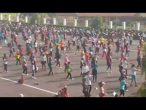 Semangat Pagi  || Senam Aerobic || Dj Slebor 2000 || Stadion Maguwoharjo