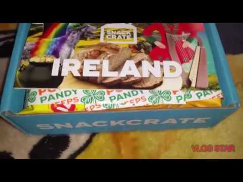 January 2020 Unboxing Snackcrate Ireland Box Number ( 12 ) #snackcrate ...