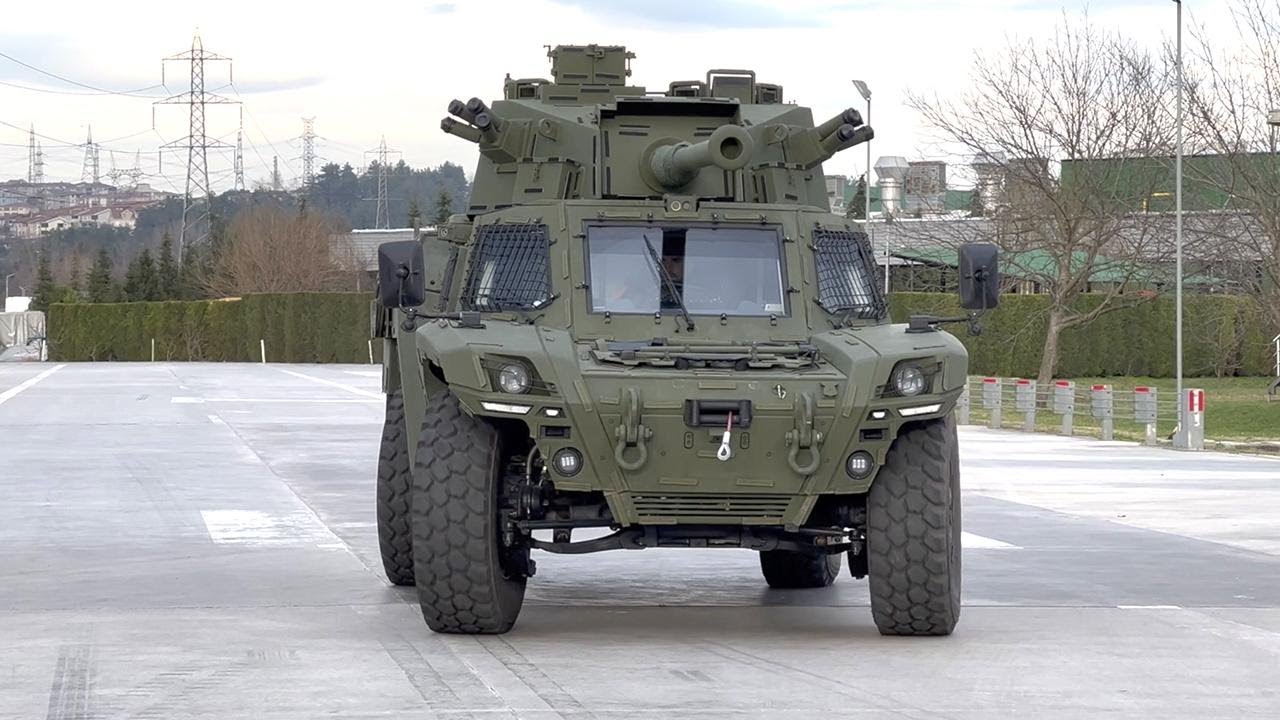 Türk zırhlısı AKREP II seri üretime hazırlanıyor - YouTube