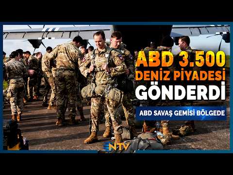 ABD Amfibi Hücum Gemisi USS Tripoli, 3.500 Deniz Piyadesiyle Bölgeye Geldi | NTV