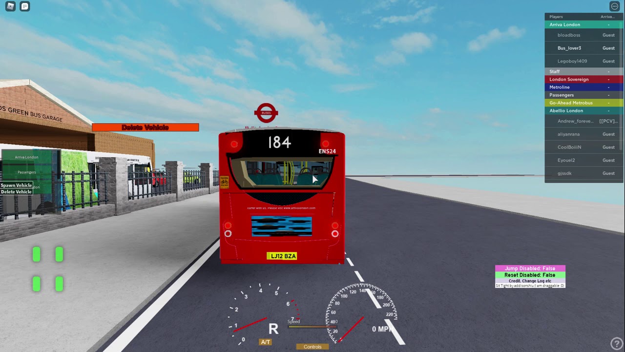 Driving Route 184 Turnpike lane-Bounds green Roblox north London bus ...