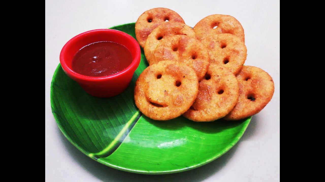 Smiley Nuggets Recipe | McCain Smiley Nuggets | Tea Time Snack | - YouTube
