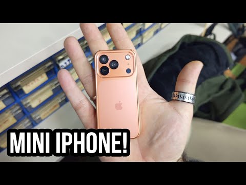 Çakmak Boyutunda iPhone?! Mini 16 Pro Max & 17 Pro Max İlk Bakış
