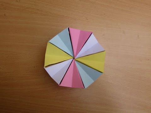 How to Make a Paper Magic Circle - Easy Tutorials - YouTube
