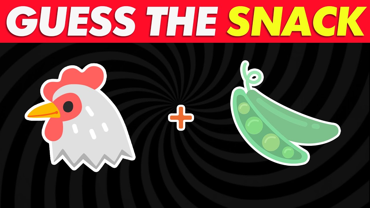 Can You GUESS THE SNACK? Guess the Snack by emoji: The emoji snack ...