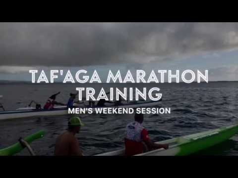 Tafaga Men Prep for 2016 Marathon - YouTube