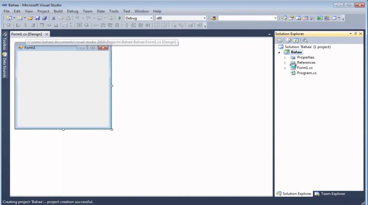 Learn Visual C# - 1 - introduction - تعلم فيجوال سي شارب - YouTube