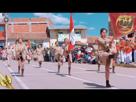 Concurso de Desfile Cívico Escolar 2023 - 242 años de Martirologio de Tupac Amaru II\