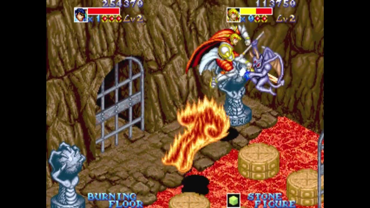 Dungeon Magic - Arcade Long Play - YouTube