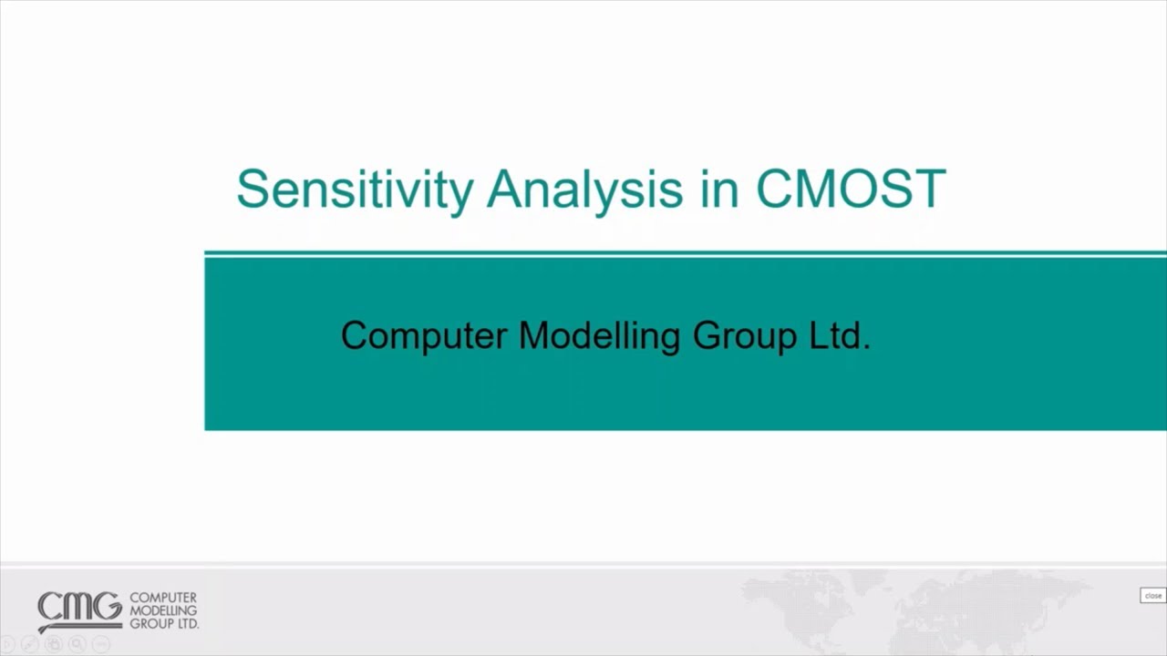 CMG Tutorial: Sensitivity Analysis in CMOST - YouTube