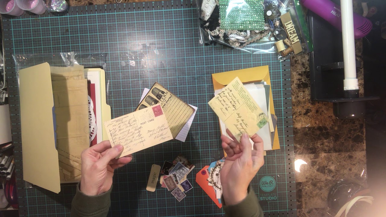 JUNK JOURNAL KITS FOR SALE - YouTube