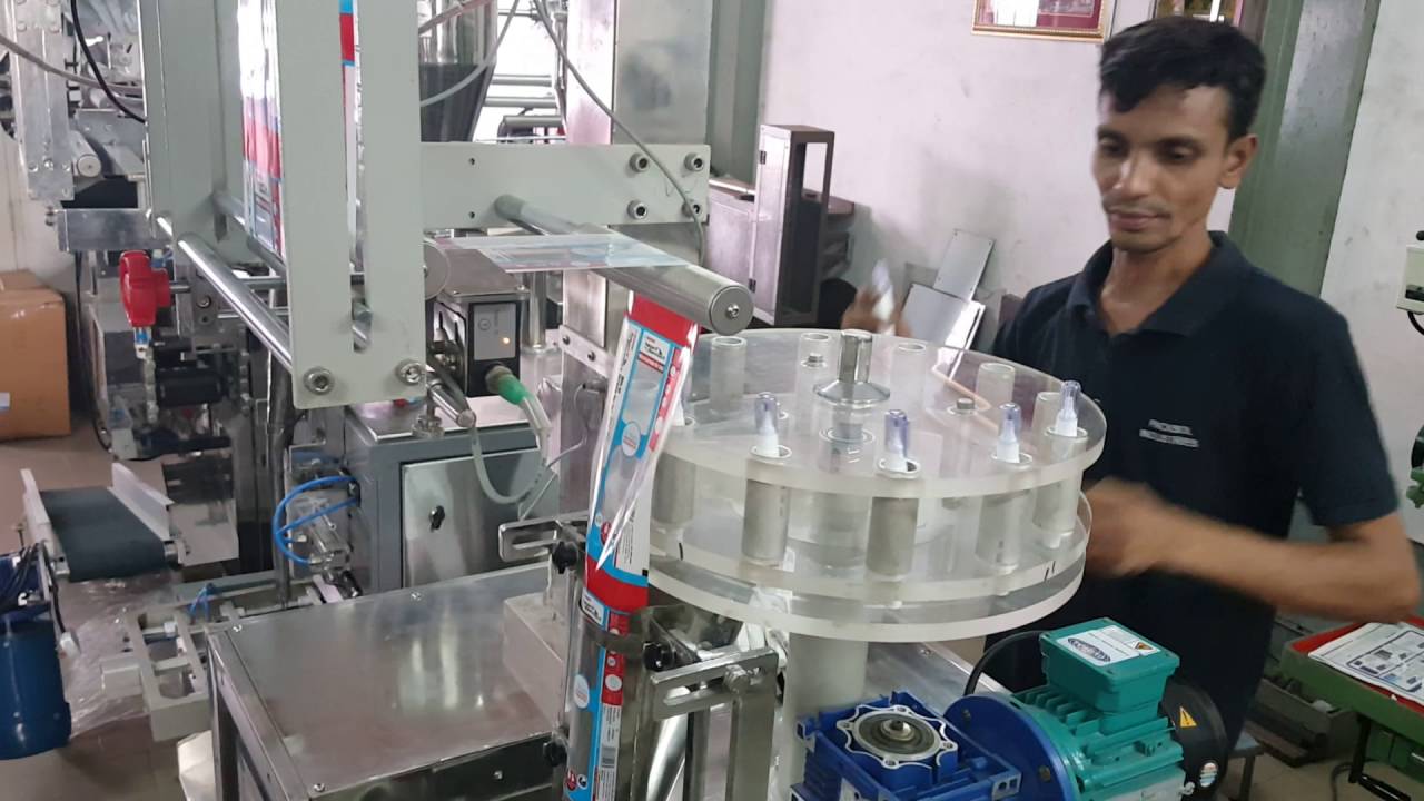 PACKSOL INDUSTRIES - PEN PACKING MACHINE WITH EURO HOLE SYSTEM - YouTube