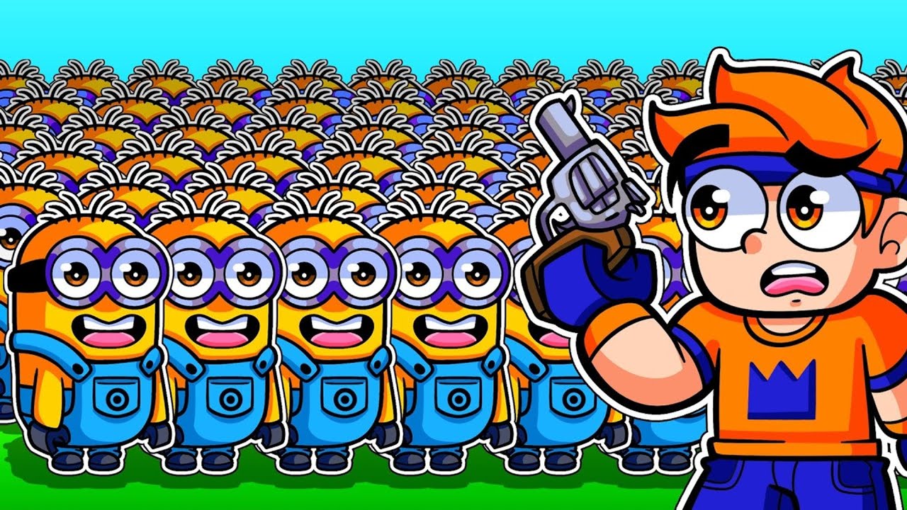 I CREATED 973,852,845 MINION CLONES to TRICK my FRIEND in Roblox! - YouTube