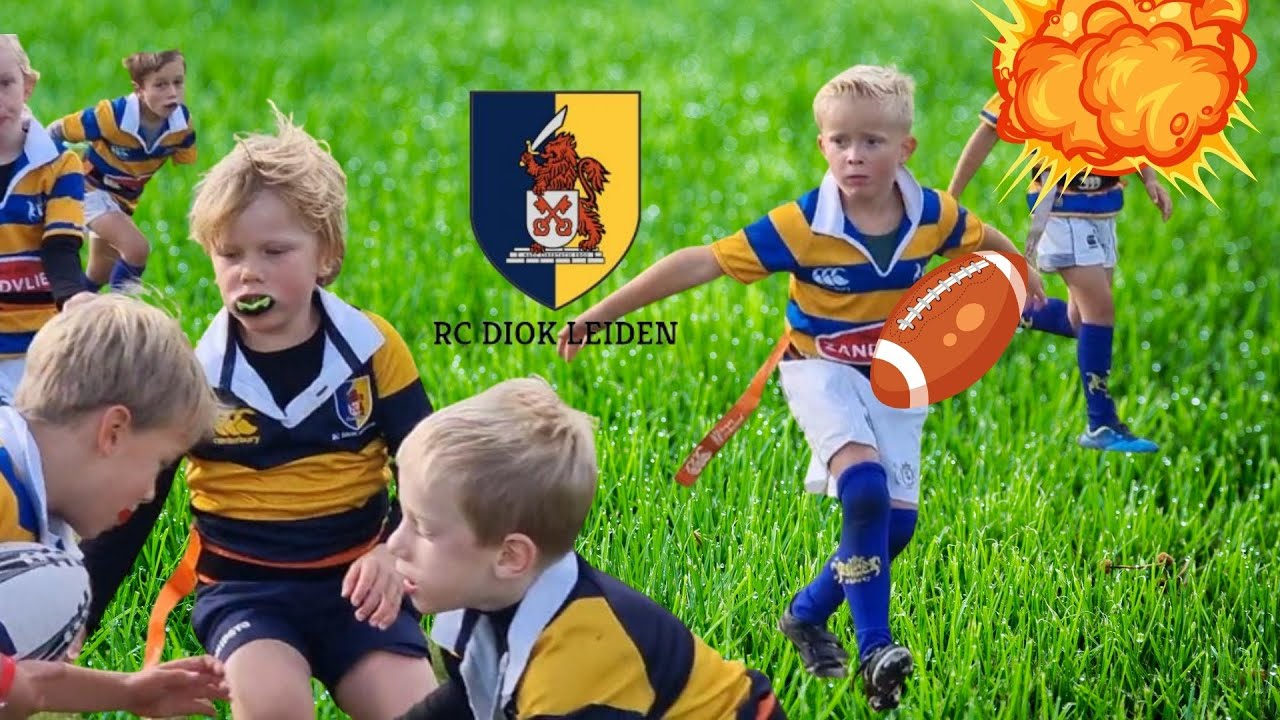 DE KLEINE BOYS VAN HRC VS DIOK LEIDEN🤣💥 HIER DIE RUGBYBAL - YouTube