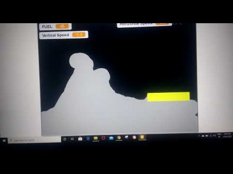 Moon Lander Game | Coding | DIY | Science project | Moon game ...