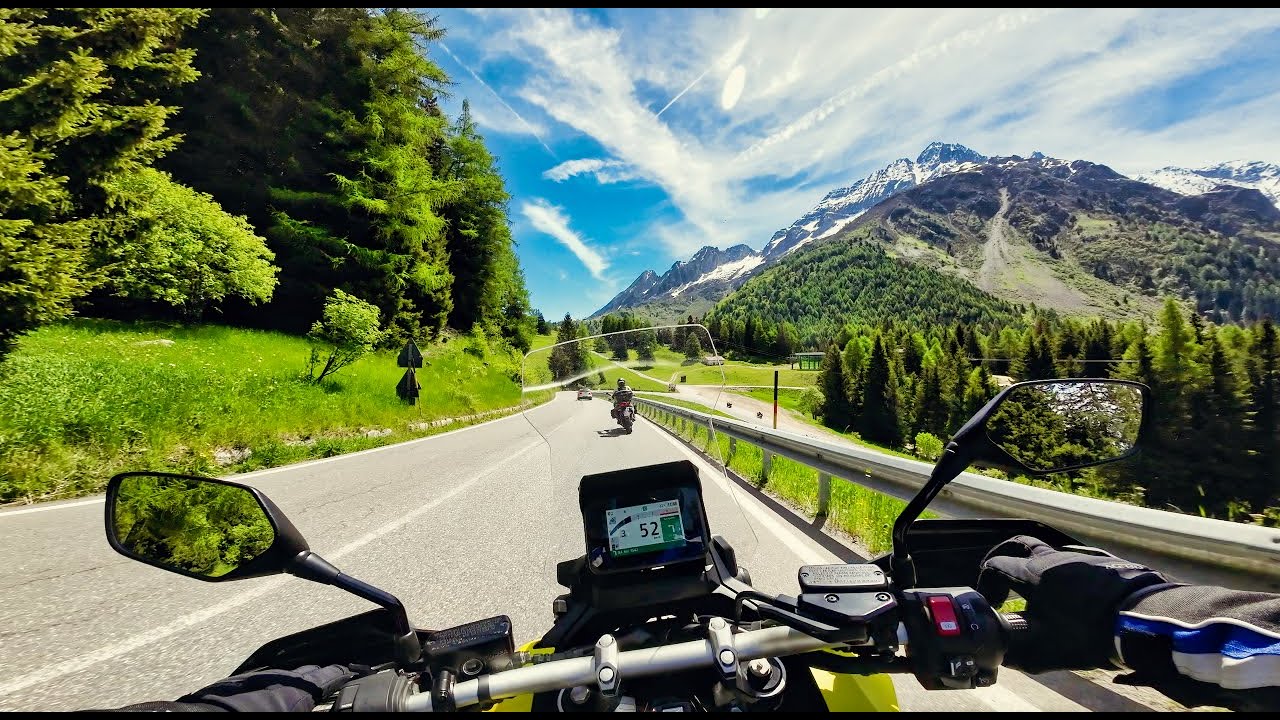 A thousand meters of descent with the new Honda X-ADV 750 - YouTube