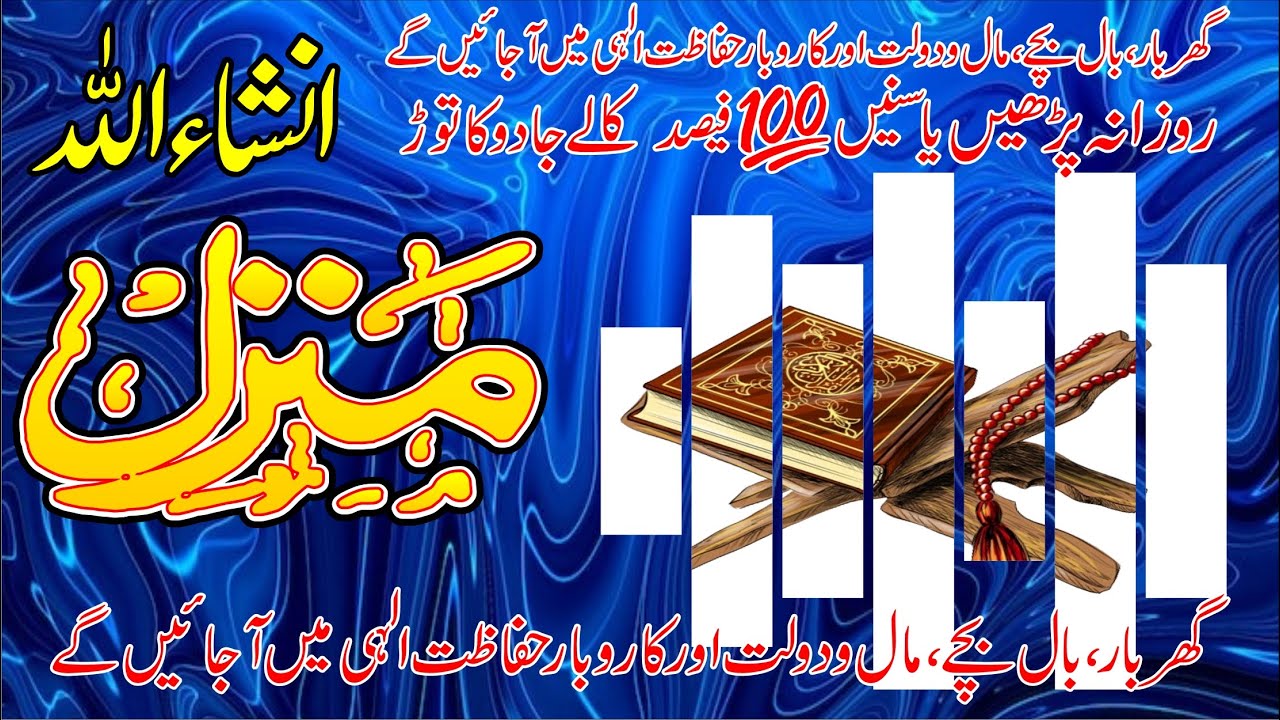 The Most Popular Dua Of Manzil | Full Manzil Dua | Kale Jadu Ka Tod ...