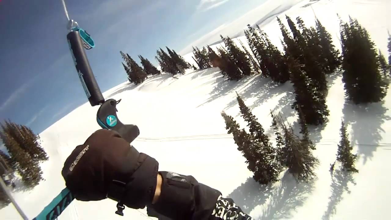 Snowkiting Skyline Peter Miller Big Air April 22nd 2011 - YouTube