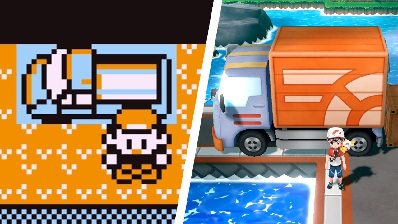 Evolution of the Hidden Mew Truck in Pokémon (1996 - 2018) - YouTube