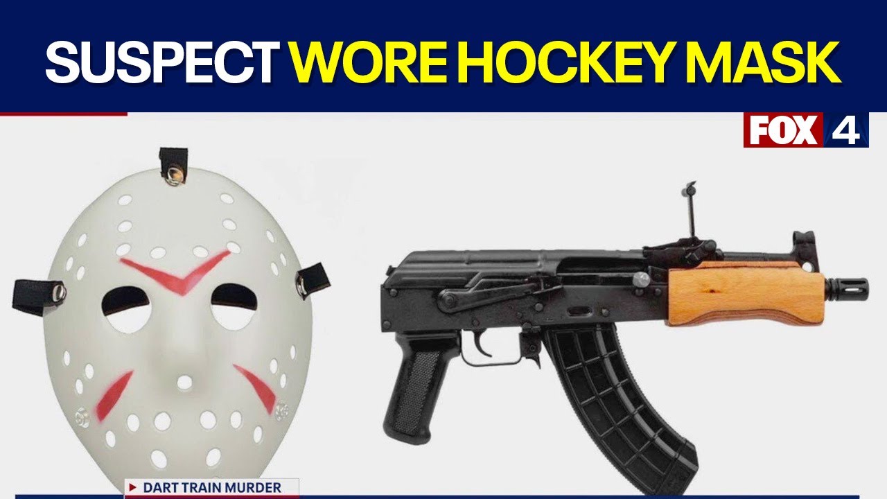Report: DART train murder suspect was wearing Jason-style hockey mask ...