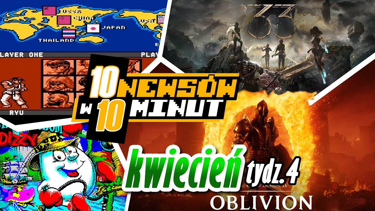Oblivion, Ekspedycja 33, Dizzy, Street Fighter na Atari - retro games ...