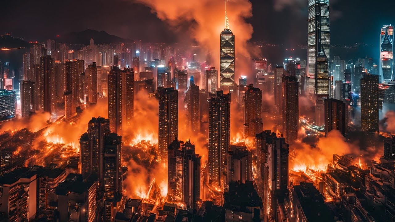 China is on fire! Thousands of victims in tears! Large-scale fires in ...