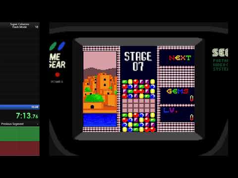 Super Columns: Flash Mode Speedrun (11:07) WR - YouTube