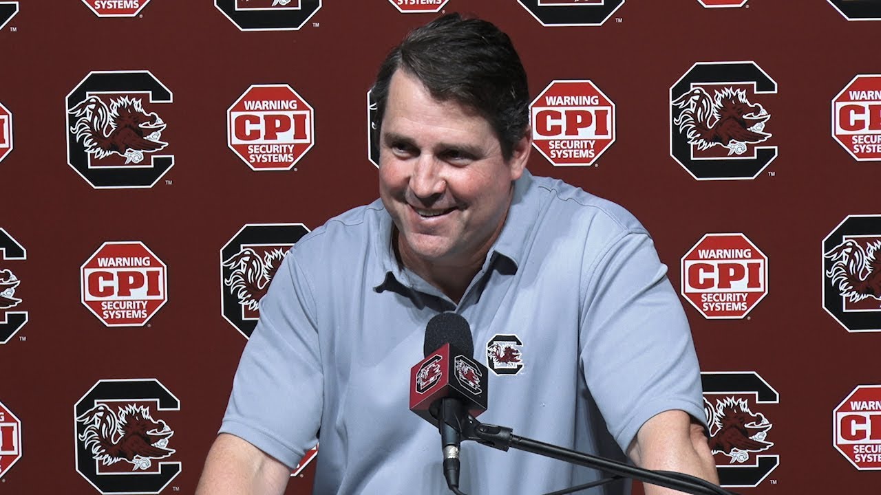 Will Muschamp Weekly News Conference — 10/22/19 - YouTube