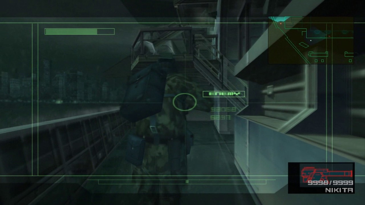 Metal Gear Solid 2 PC: Play as Solidus, Enemy Uniform, fortune and many ...