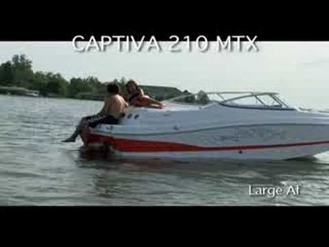 Rinker 210 MTX 2009 - YouTube