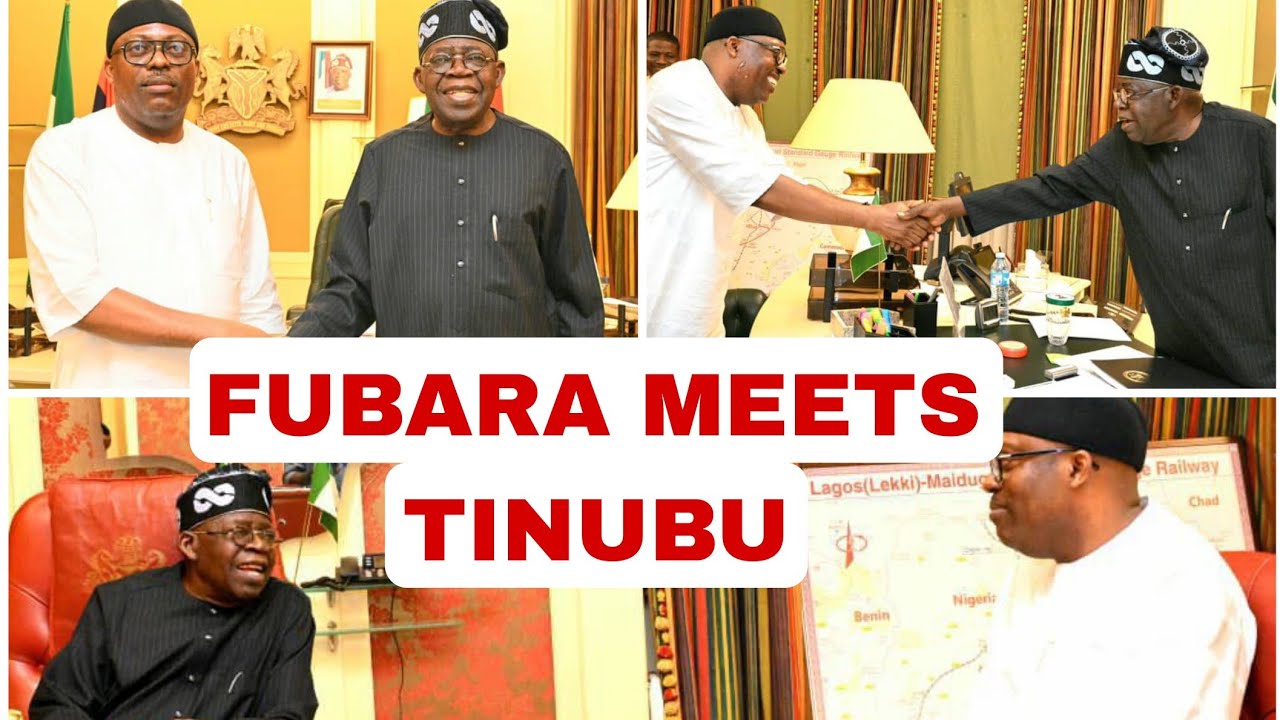Governor FUbara Visits President Tinubu - YouTube