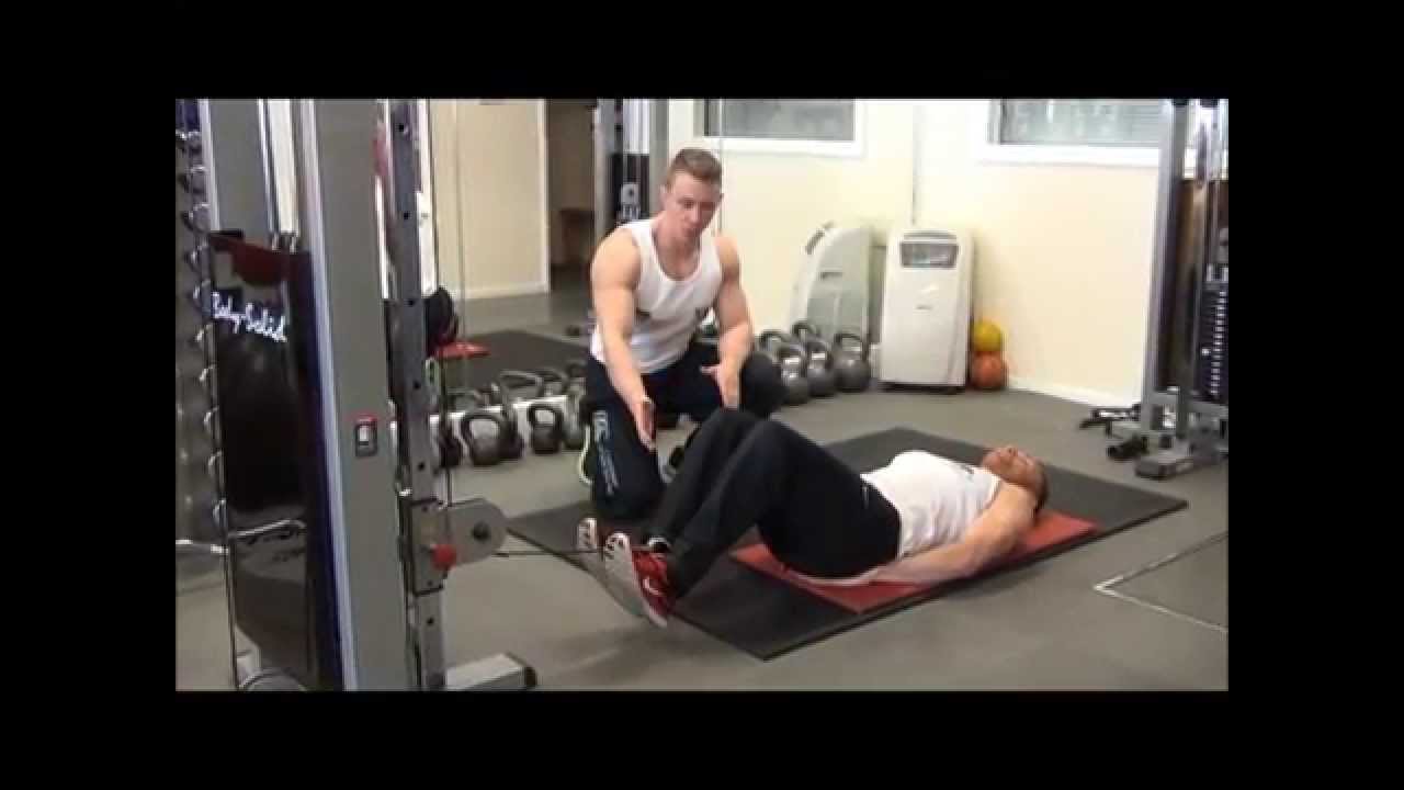 Cable Hip Flexion - YouTube