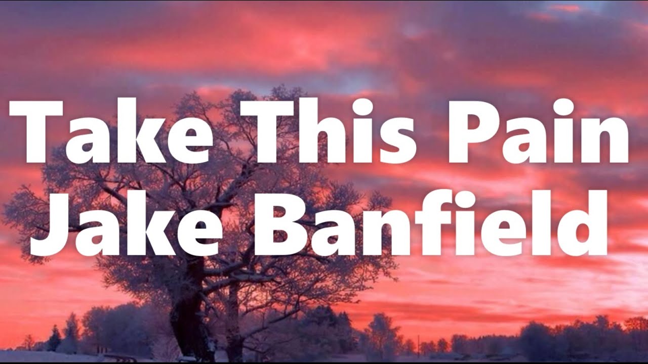 Jake Banfield - Take This Pain (LYRICS) - YouTube