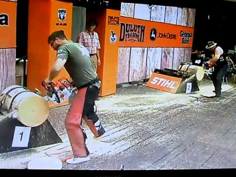 Stihl Timbersports Us Championship 2015 New York Stock Saw : Matt Cogar ...