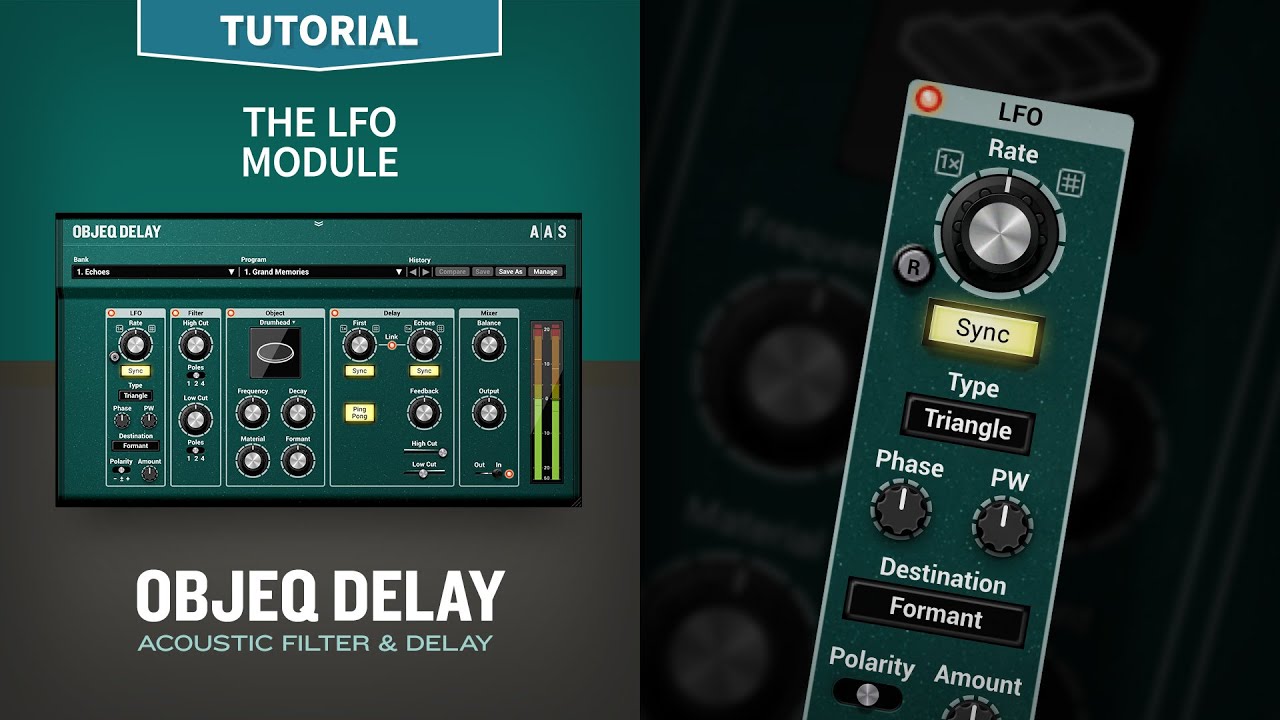 Objeq Delay Tutorials—The LFO Module - YouTube