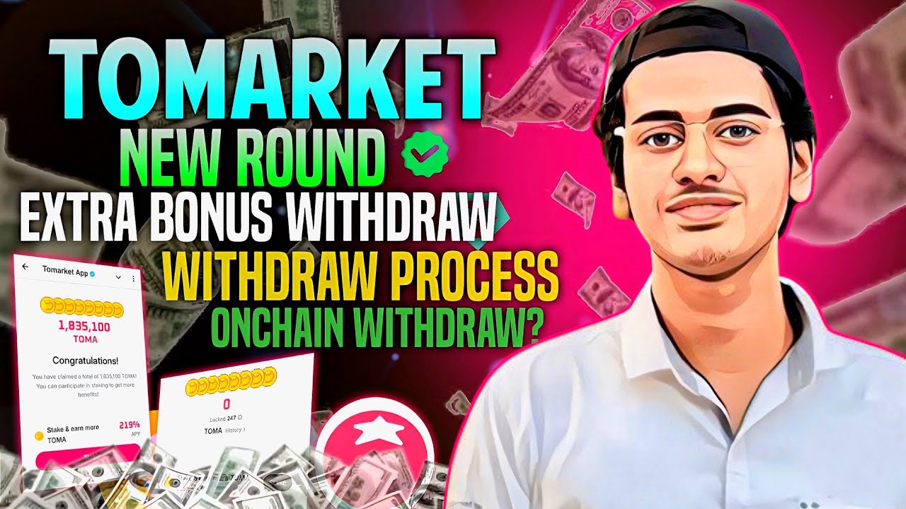 Tomarket (TOMA) Onchain Withdrawal Process - Toma Onchain Withdraw - Toma Extra Bonus Withdraw 😍 ...
