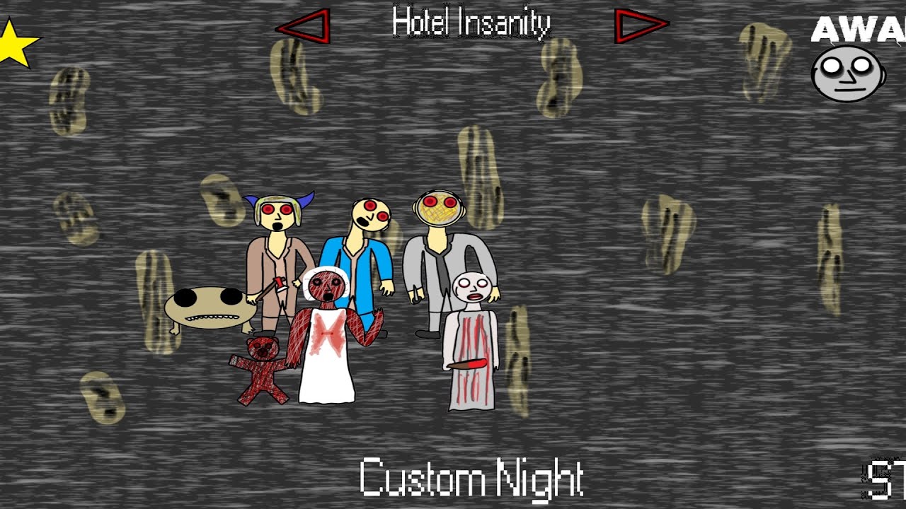 DVloper ultimate custom night mobile Hotel Insanity challenge completed ...