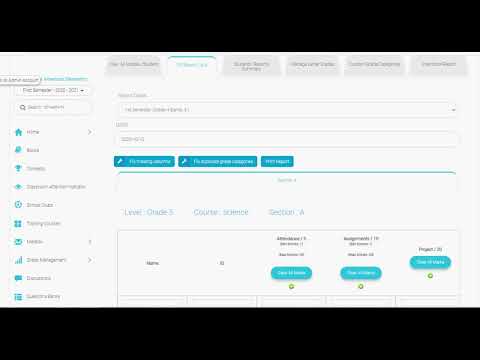 How to put your grades in classera - YouTube