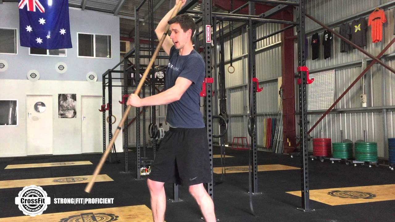 Shoulder Flexion w/Dowel Rod - YouTube