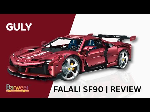 Guly Falali SF90 10623 Review – Worth the Wait? | 1:8 Scale Technic Supercar