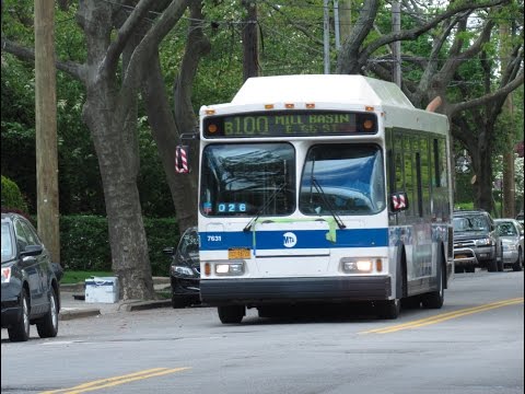MTA Bus: Orion VII Gen-I CNG #7631 on the B100 - YouTube