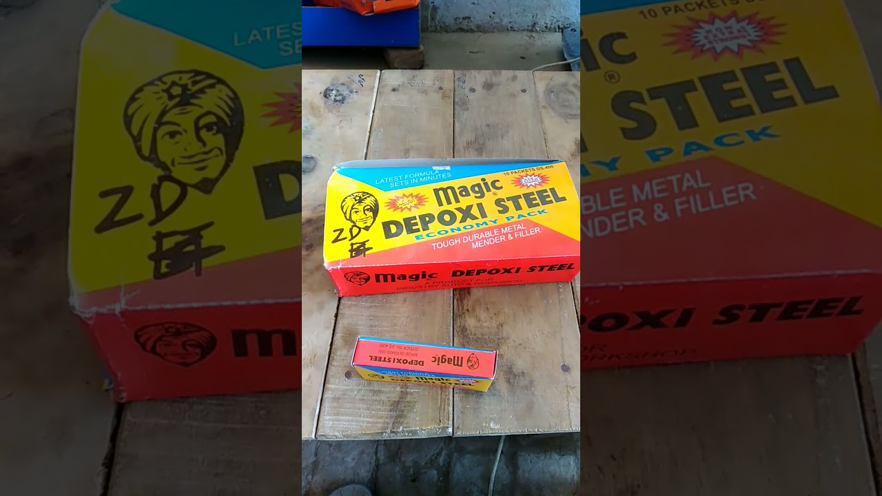magic depoxi Steel auto spare parts - YouTube