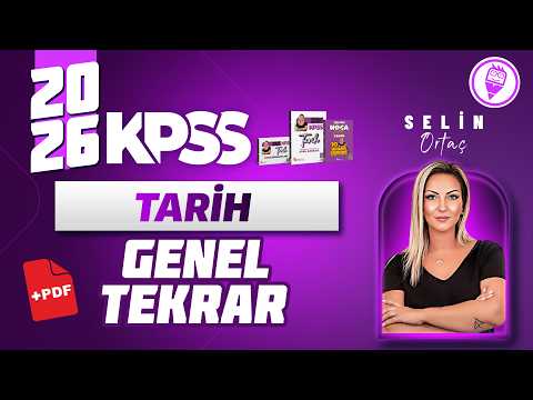 5) KPSS / AGS Tarih - Osmanlı Devleti Duraklama - Gerileme - Genel Tekrar - Selin Ortaç - 2026