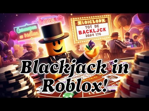 Blackjack in Roblox! - YouTube
