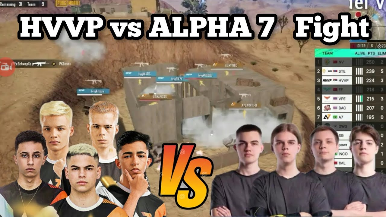 Alpha7 vs HVVP Fight Miramar PMGC 2022 🔥Group Green - YouTube