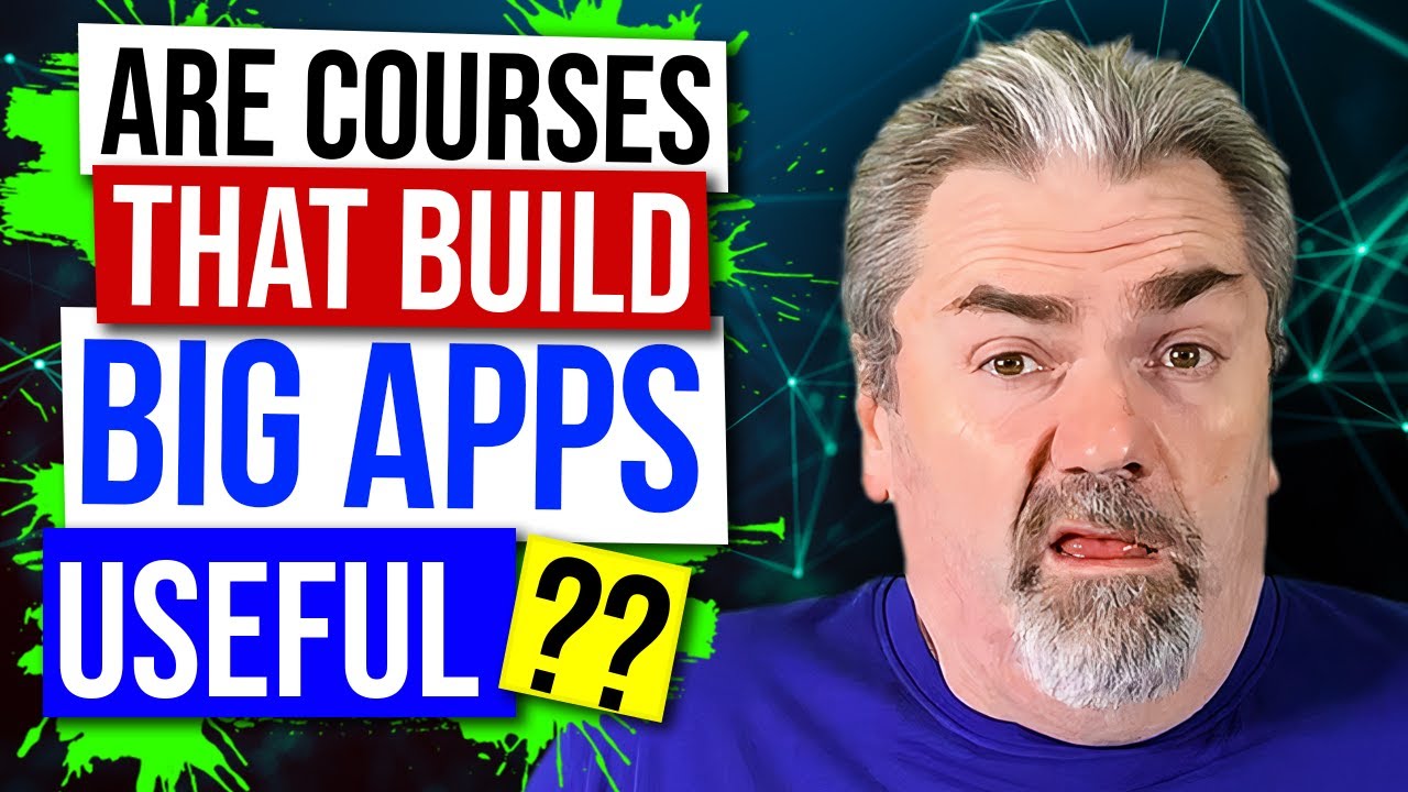 Do You Need A Course That Teaches How To Build Big Apps? - YouTube